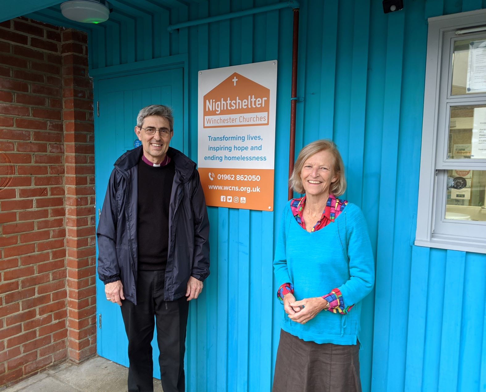 Bishop Tim Dakin visits the Nightshelter - The Winchester Beacon