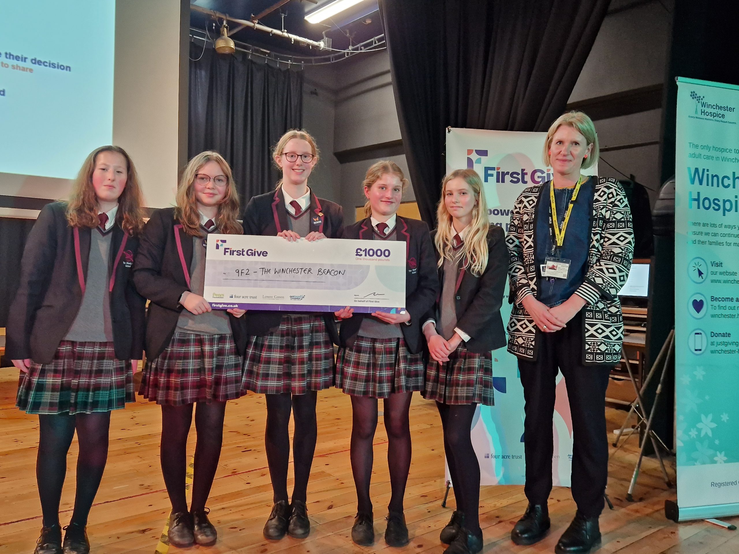 The Westgate School wins £1,000 for The Beacon - The Winchester Beacon